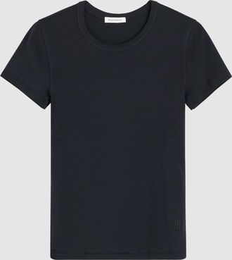 By Malene Birger T-Shirt Alicia Flat Black