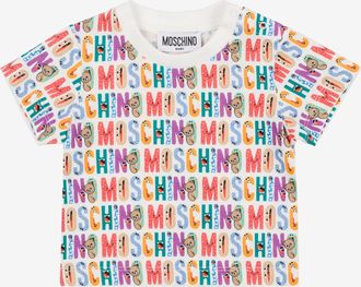 Moschino T-shirt en coton imprimé - Multicoloured