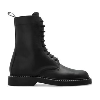 Jimmy Choo London Rowan Derby Leder Kn&ouml;chelstiefel - - Shoes - Herren - Schwarzk - 42 1/2 EU