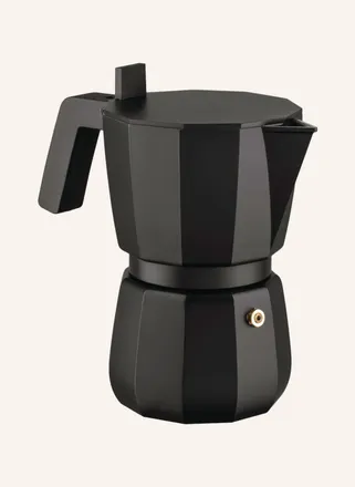Alessi Espressokocher Moka schwarz