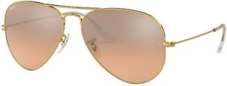 Ray-Ban unisex, Accessoires, Jaune, Taille: 55 MM Aviator Rb3025