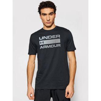 Under Armour T-Shirt Ua Team Issue Wordmark 1329582 Schwarz Loose Fit