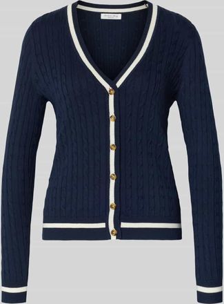 Christian Berg Strickjacke mit V-Ausschnitt