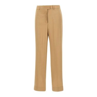 Kaos Kaos, Femme, Pantalons, Brun, Taille: 36 FR Straight Pantalons