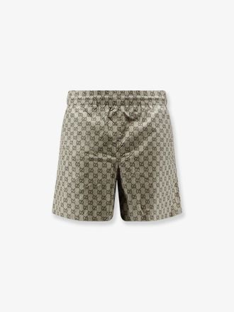 Gucci Poplin Bermuda Shorts - GUCCI - gender_Man