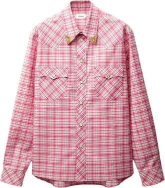 Versace Homme, Chemises, Rose, Taille: L Casual Chemises