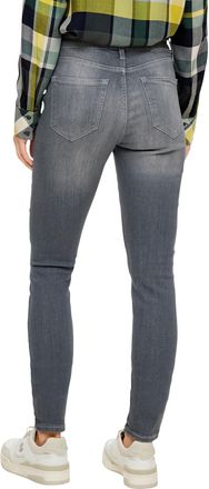 s.Oliver Damen Jeans Hose, Izabell Skinny Leg Jeans Hose, Izabell Skinny Leg, 94Z3 grau, 32/32