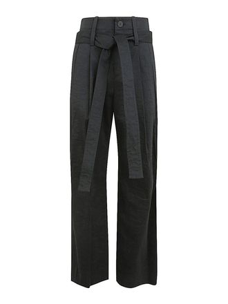 Pleats Please Issey Miyake Pantalons D&eacute;contract&eacute;s - Noir