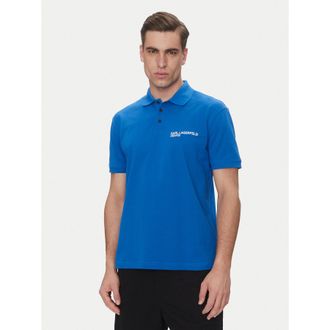Karl Lagerfeld Poloshirt A2M17094 Blau Regular Fit
