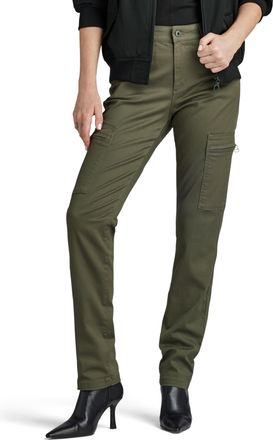 G-Star RAW Damen Skinny Cargo Hose, Grün (dk Shamrock D22890-C105-7159), 31W / 32L