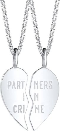 Elli Damen-Ketten mit Anhänger 925_Sterling_Silber 0110522417_45 - 45cm Länge