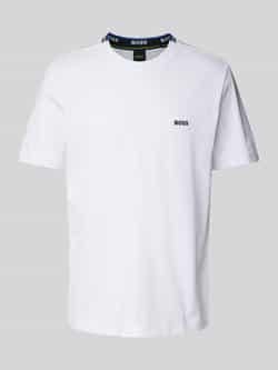 HUGO BOSS Regular Fit T-Shirt mit Label-Stitching Modell TADDY