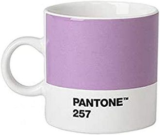 Copenhagen Design Pantone Espressotasse, Porzellan, Light Purple 257, 6.1 x 6.1 x 8.2 cm