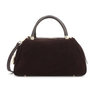 Kazar Femme, Sacs, Brun, Taille: ONE Size Sac en daim et cuir lisse avec anses courtes