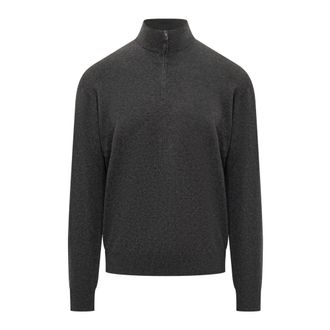 FILIPPO DE LAURENTIIS Half-Zip Pullover - - Knitwear - Herren - Schwarzk - 4XL