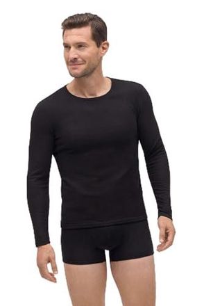Ysabel Mora T-shirt thermique extra chaud pour homme, protection sup&eacute;rieure contre le froid, int&eacute;rieur molletonn&eacute;, confort id&eacute;al pour activit&eacute;s de plein air, clim