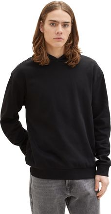Tom Tailor Herren Sweatshirt 1035677, 29999 - Black, XL
