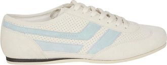 Tom Ford Homme, Chaussures, Beige, Taille: 41 EU Brook Perforated Suede Baskets