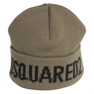 Dsquared2 Knit Beanie - - Accessories - Herren - Gr&uuml;n - ONE SIZE