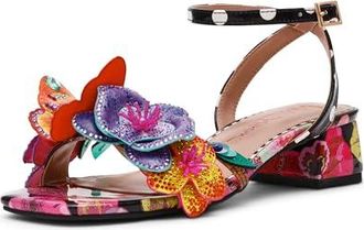 Betsey Johnson Maranda pour femme, Noir/multicolore, 39.5 EU