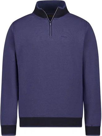 N.Z.A. Herren Pullover blau unifarben