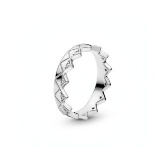 Pandora Bague Couronne Exotique - Femme - Accessoires - Gris - Taille: 54 MM