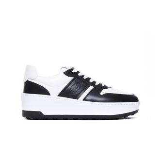 Tod's Femme, Chaussures, Blanc, Taille: 39 EU Baskets Plateforme Blanches