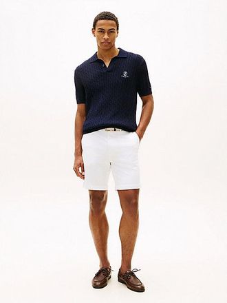Tommy Hilfiger Short chino Dover en serg&eacute; couture int&eacute;rieure 20 cm