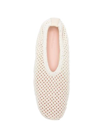 Fabiana Filippi Womens Sequin-Embellished Ballet Flats Ss26 W