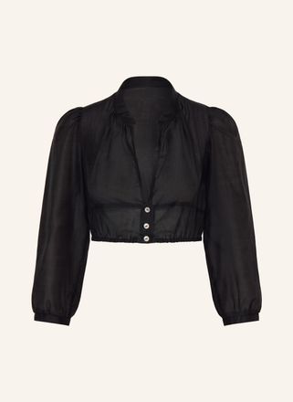 Sportalm Dirndlbluse Mit 3/4-Arm schwarz