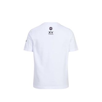 Eden Park T-shirt XV de France en coton m&eacute;lang&eacute;