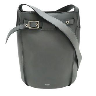Celine Pre-owned Calf Leather Big Bucket Shoulder Bag - - Pre-owned - Damen - Grau - ONE SIZE