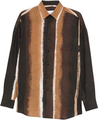 Costumein Homme, Chemises, Multicolore, Taille: M Chemise ray&eacute;e