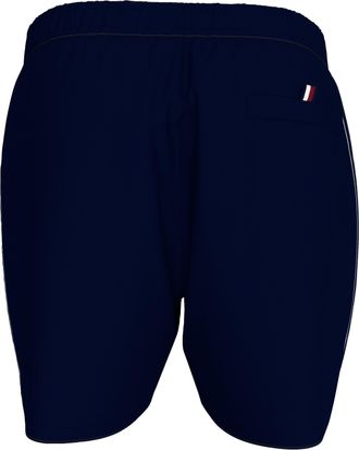 Tommy Hilfiger Herren Badeshorts Medium Drawstring Tape mit Tunnelzug, Blau (Desert Sky), XXL