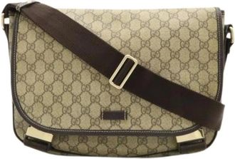 Gucci unisex, Pre-owned, Beige, Taille: ONE Size Sac bandouli&egrave;re Vintage Pre-owned