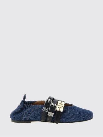 Ganni Ballerinas GANNI Damen Farbe Blau