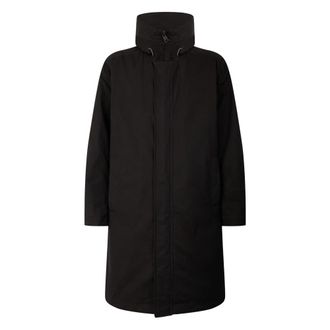 Herno Langer wattierter Parka - - Coats - Herren - Schwarzk - L