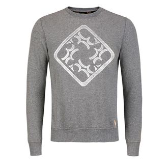 Billionaire Boys Club Rundhals-Sweatshirt aus Baumwollfleece - - Sweatshirts & Hoodies - Herren - Grau - S