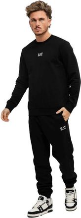 Emporio Armani Homme, Sport, Noir, Taille: S Core Identity Cotton-Blend Tracksuit
