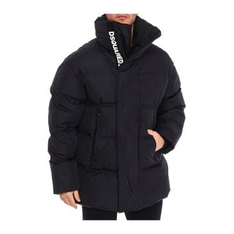 Dsquared2 Gef&uuml;tterte Jacke - - Jackets - Herren - Schwarzk - 2XL