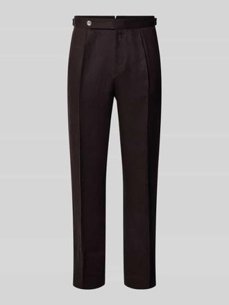 HUGO BOSS Relaxed Fit Leinenhose aus reinem Leinen Modell PERINO