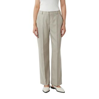 Comma Damen, Hosen, Beige, XLGr&ouml;&szlig;e