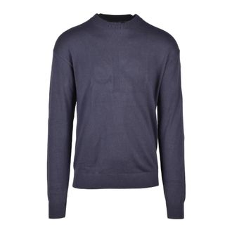 Calvin Klein Jeans Pullover aus Baumwolle - - Knitwear - Herren - Blau - XL