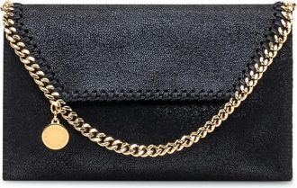 Stella McCartney Femme, Sacs, Noir, Taille: ONE Size Falabella Wallet Crossbody Bag