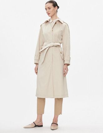Marella Tenchcoat Moritz 2413021021200 Beige Regular Fit