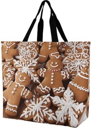 Generic Pain Au Gingembre Sac Fourre-Tout L&eacute;ger Tote Bag Grand Sac A Main Femmes Pour Voyage Travail Shopping