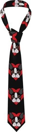 Generic Cravate Motif De Chien Terrier Mignon Fine Tie &Eacute;troit Cravate Pour Hommes Pour &Eacute;v&eacute;nements Travail C&eacute;l&eacute;brations