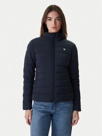 Guess &Uuml;bergangsjacke V4YL04 WF3X0 Dunkelblau Regular Fit