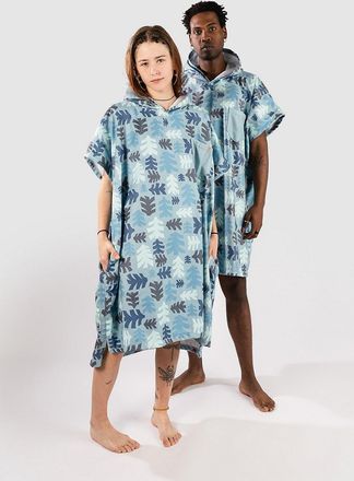 After Outdoor Series Surf Poncho blue gray