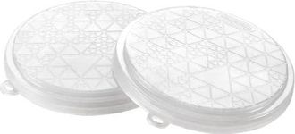 Metaltex Mehrweg Joghurtdeckel 2er Set, wiederverwendbare Deckel f&uuml;r 500g Joghurt & Skyr Becher